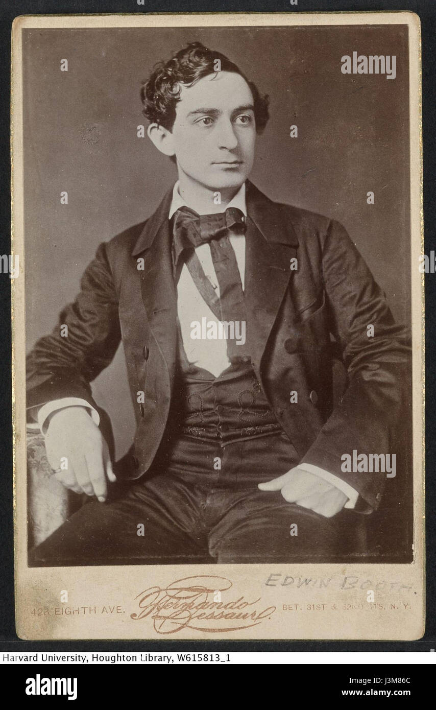 Edwin booth hi-res stock photography and images - Alamy