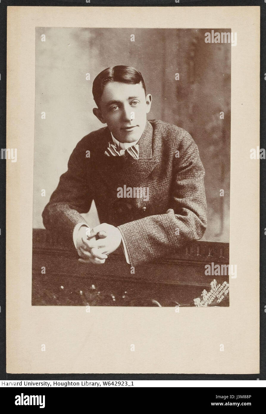 The Harvard Theatre Collection includes the works of George M. Cohan, a ...