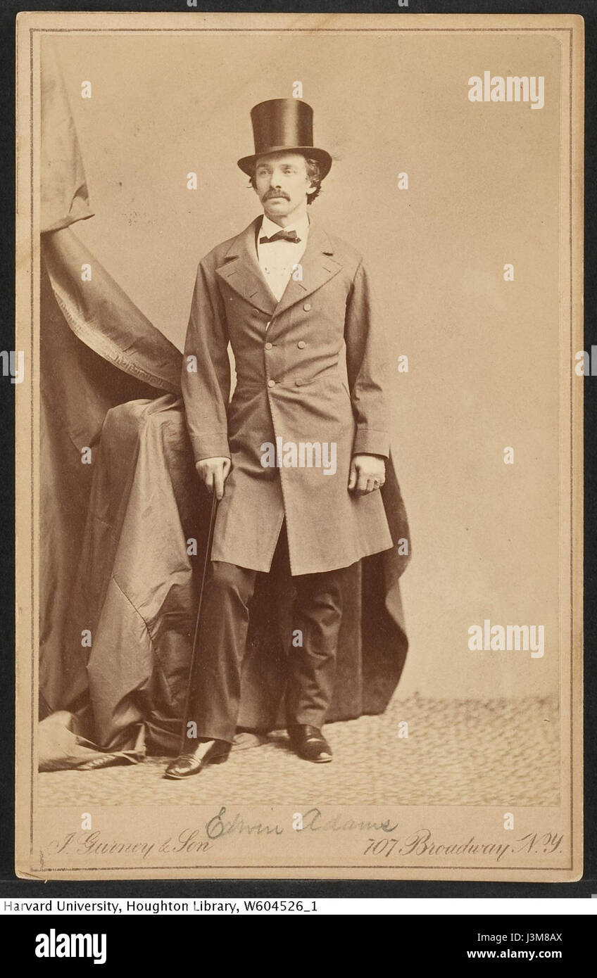 Harvard Theatre Collection Edwin Adams TCS 1.84 Stock Photo - Alamy