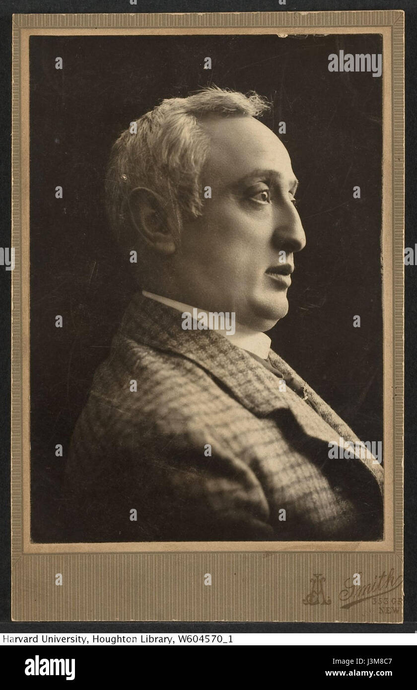 Harvard Theatre Collection Jacob Adler TCS 1.128 Stock Photo - Alamy