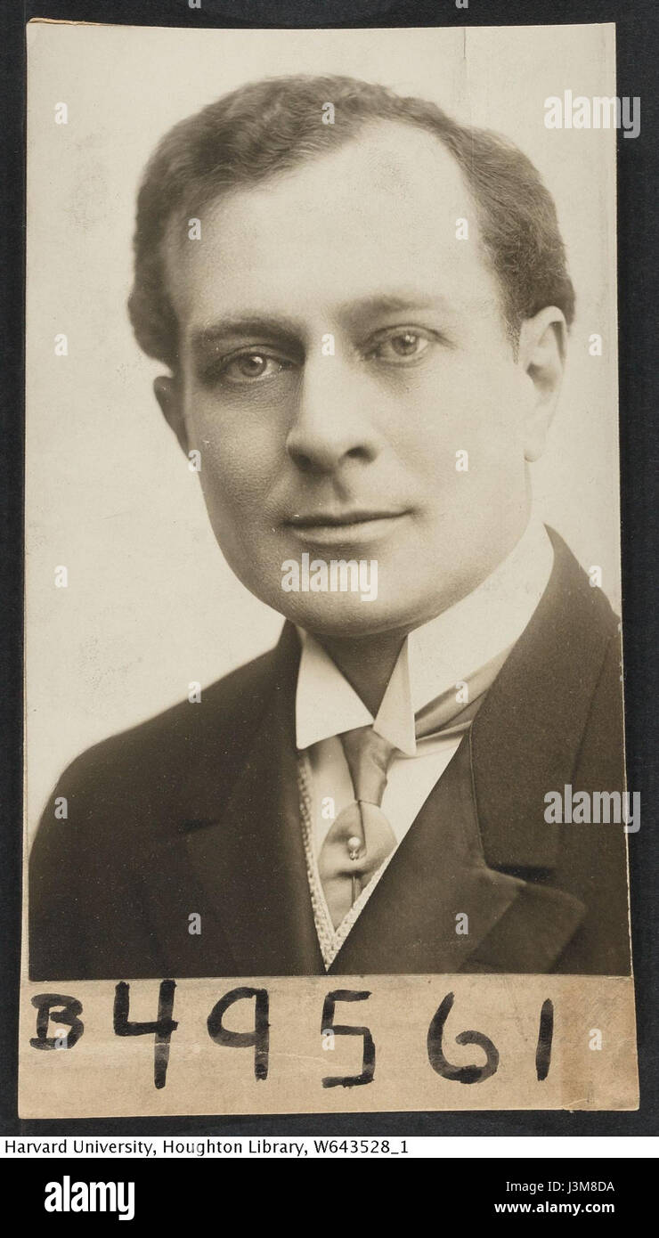 Harvard Theatre Collection Maurice Costello TCS 1.6015 Stock Photo - Alamy