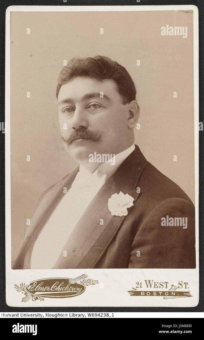 Cabinet card photograph of American comedian, actor, and singer Peter F ...