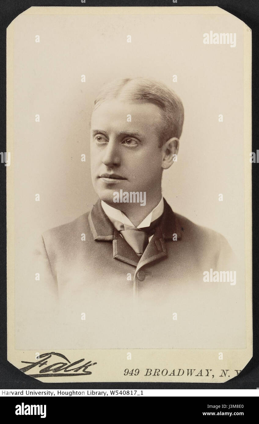 Harvard Theatre Collection N. C. Goodwin TCS 1.461 Stock Photo - Alamy