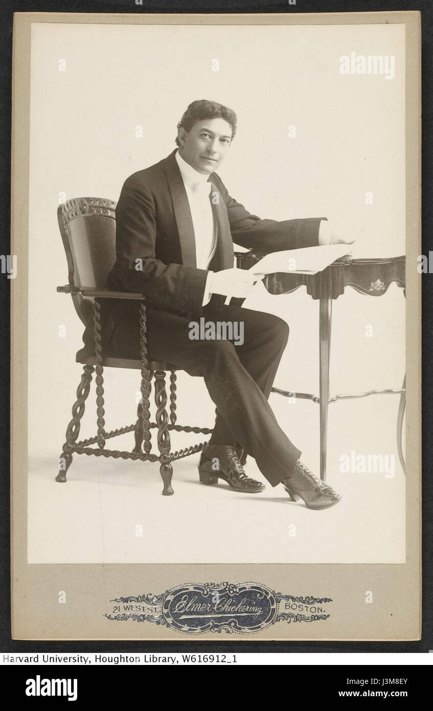 Harvard Theatre Collection Edmund Breese TCS 1.3580 Stock Photo - Alamy