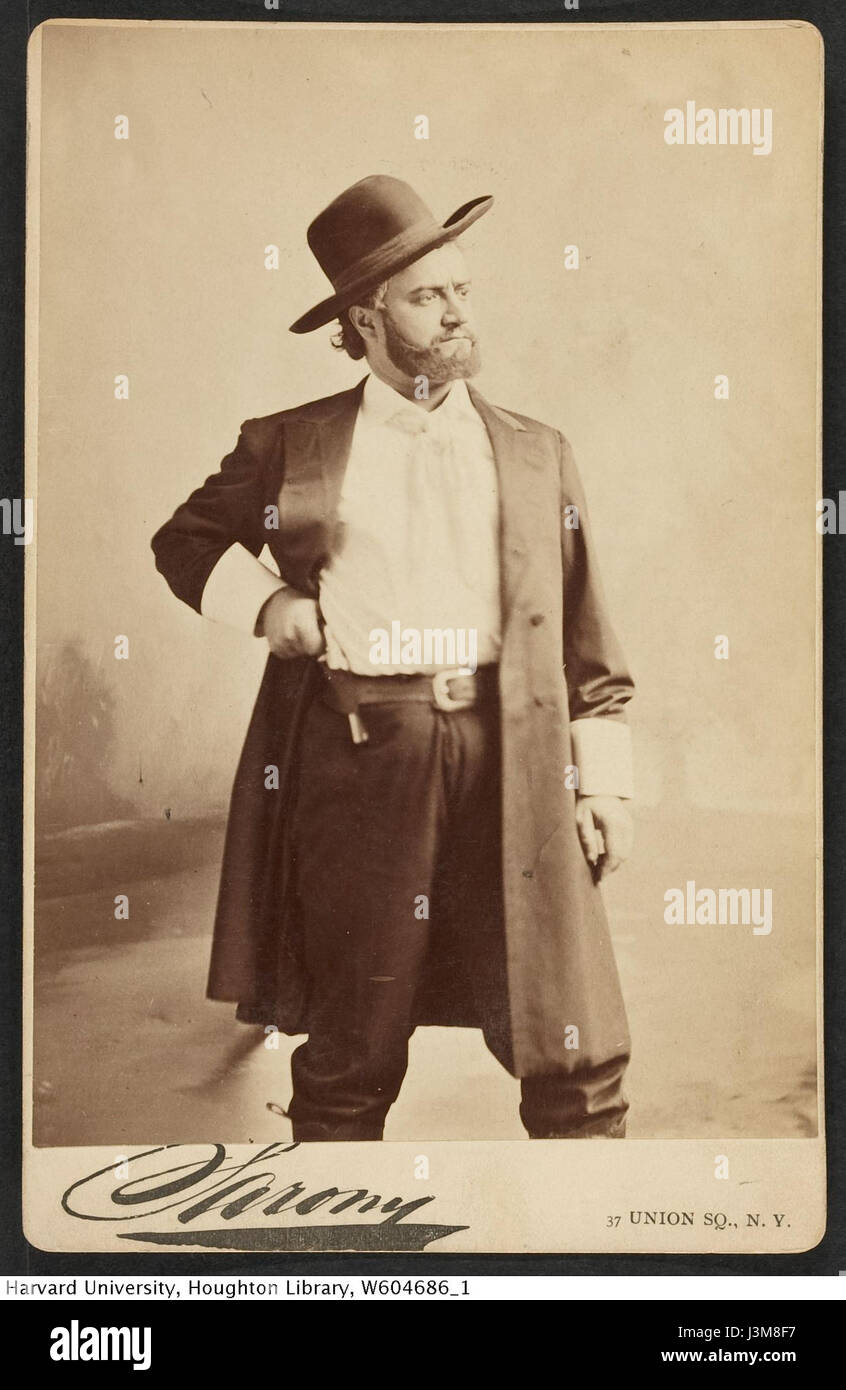 Harvard Theatre Collection Louis Aldrich TCS 1.244 Stock Photo - Alamy