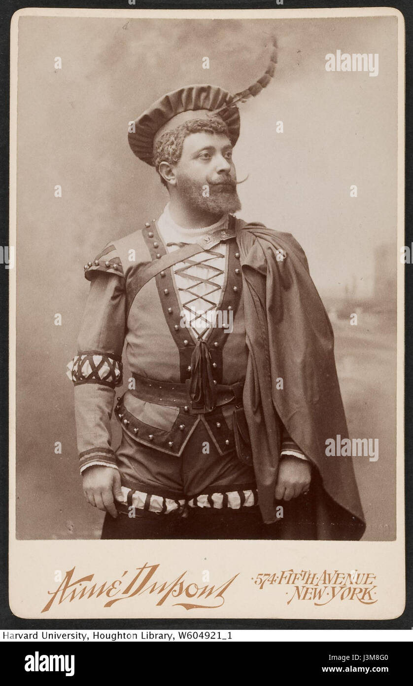 Harvard Theatre Collection Mario Ancona TCS 1.479 Stock Photo - Alamy