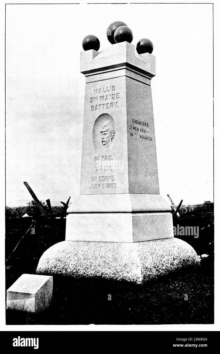 Halls 2nd maine battery hi-res stock photography and images - Alamy