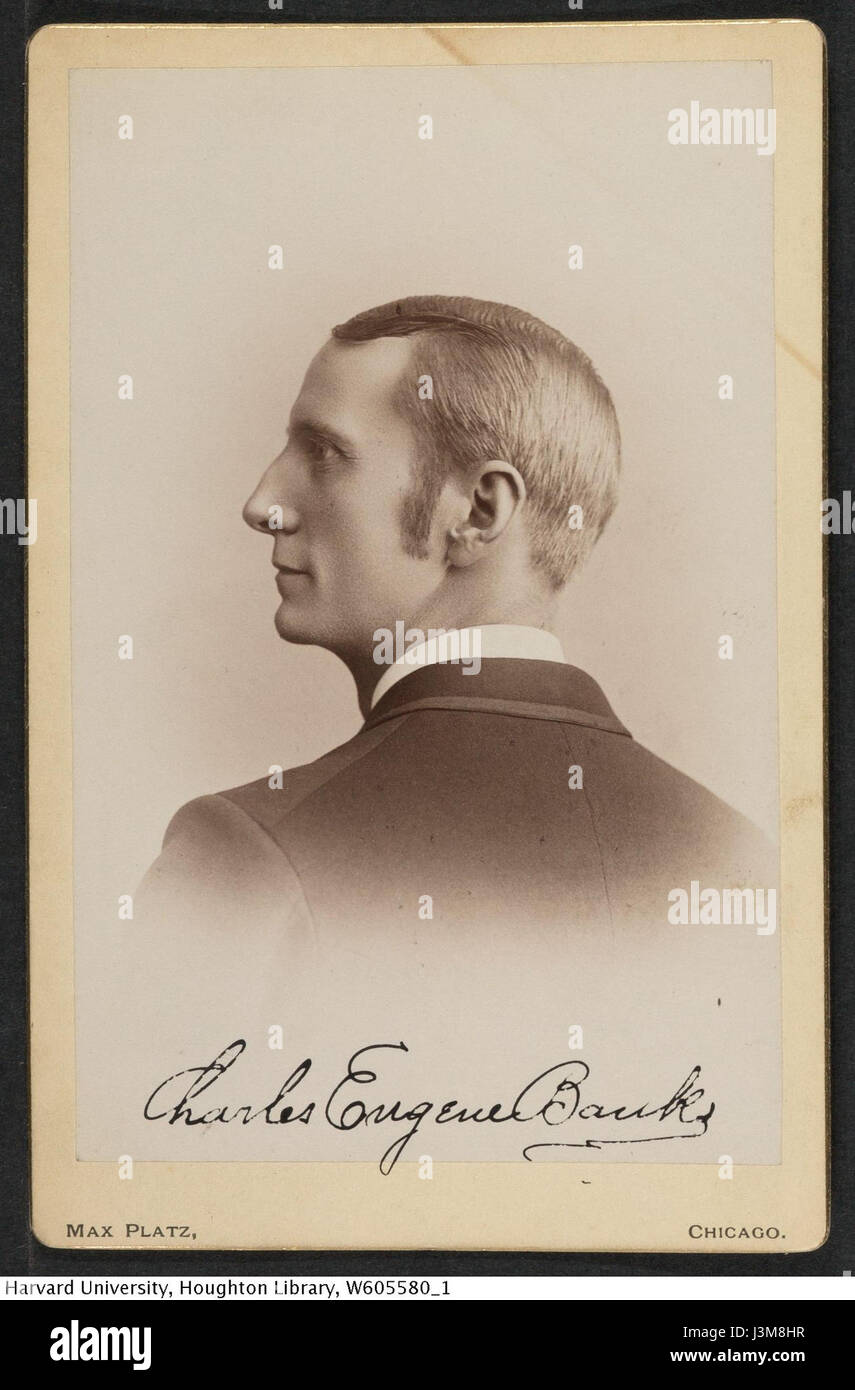 The Harvard Theatre Collection includes items from Charles Eugene Banks ...