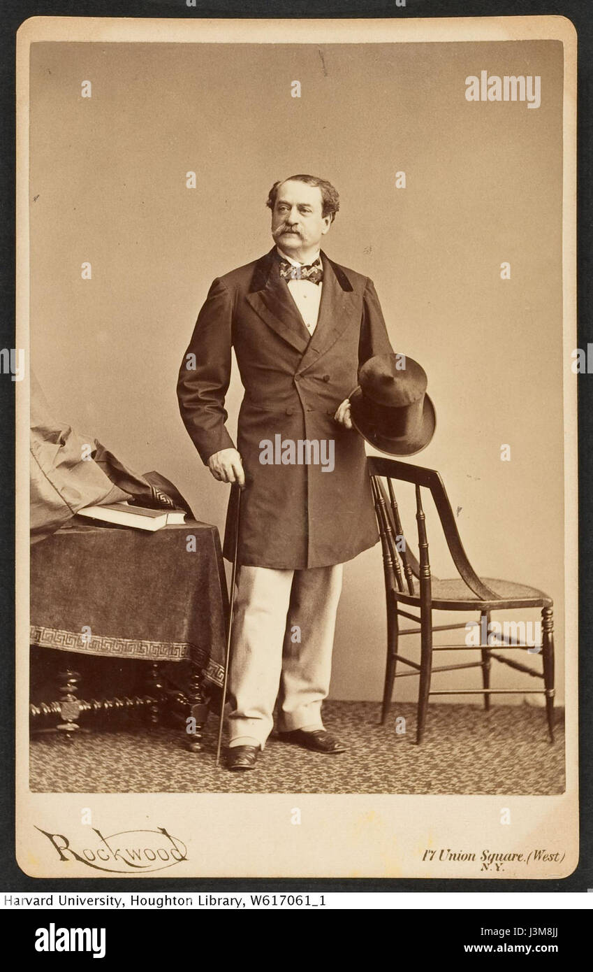 Harvard Theatre Collection John Brougham TCS 1.3729 Stock Photo - Alamy