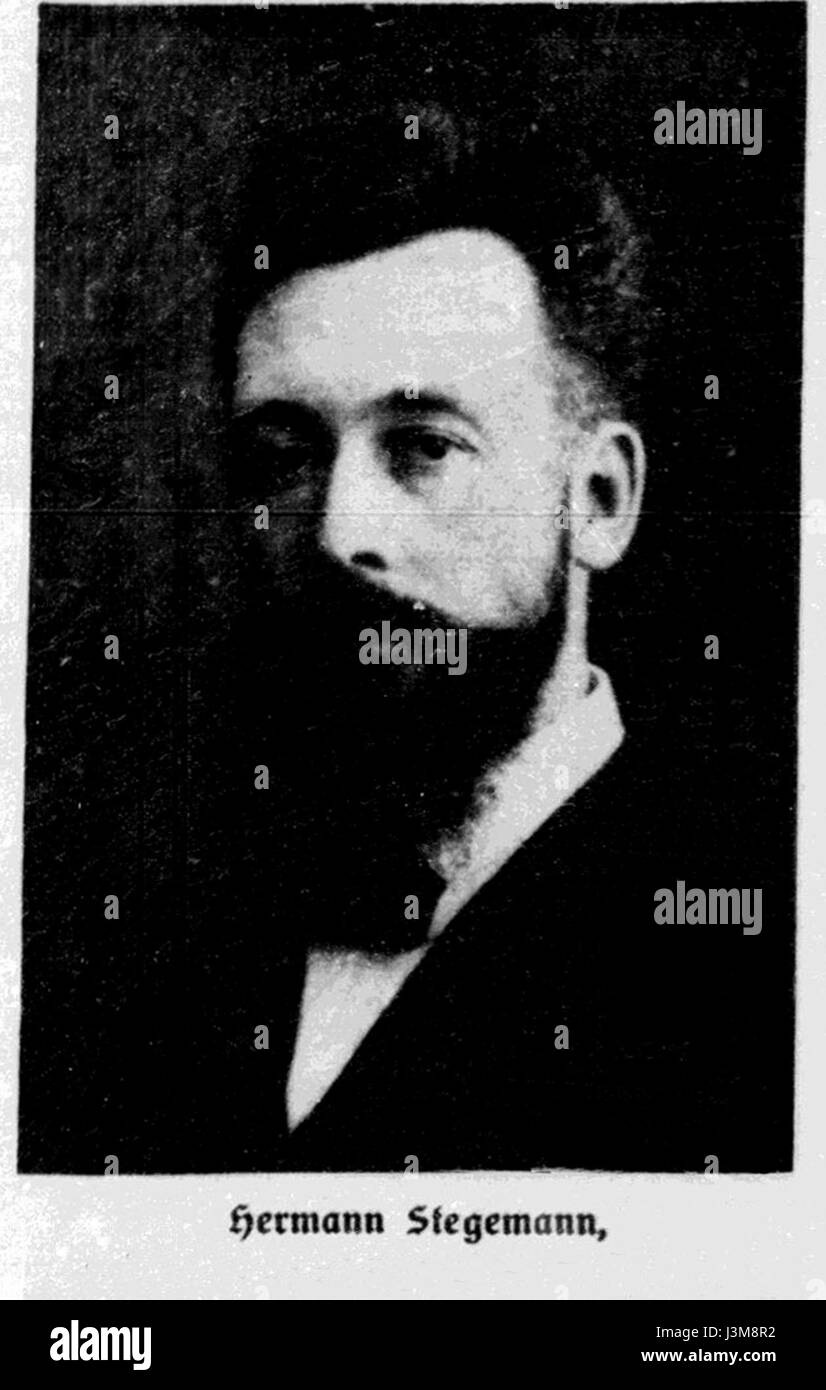 Hermann Stegemann was a notable figure in the German historical and ...