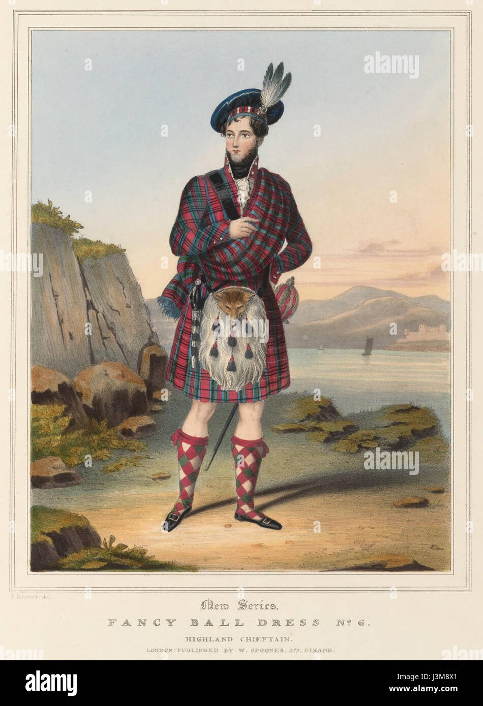 Highland chieftain hi-res stock photography and images - Alamy