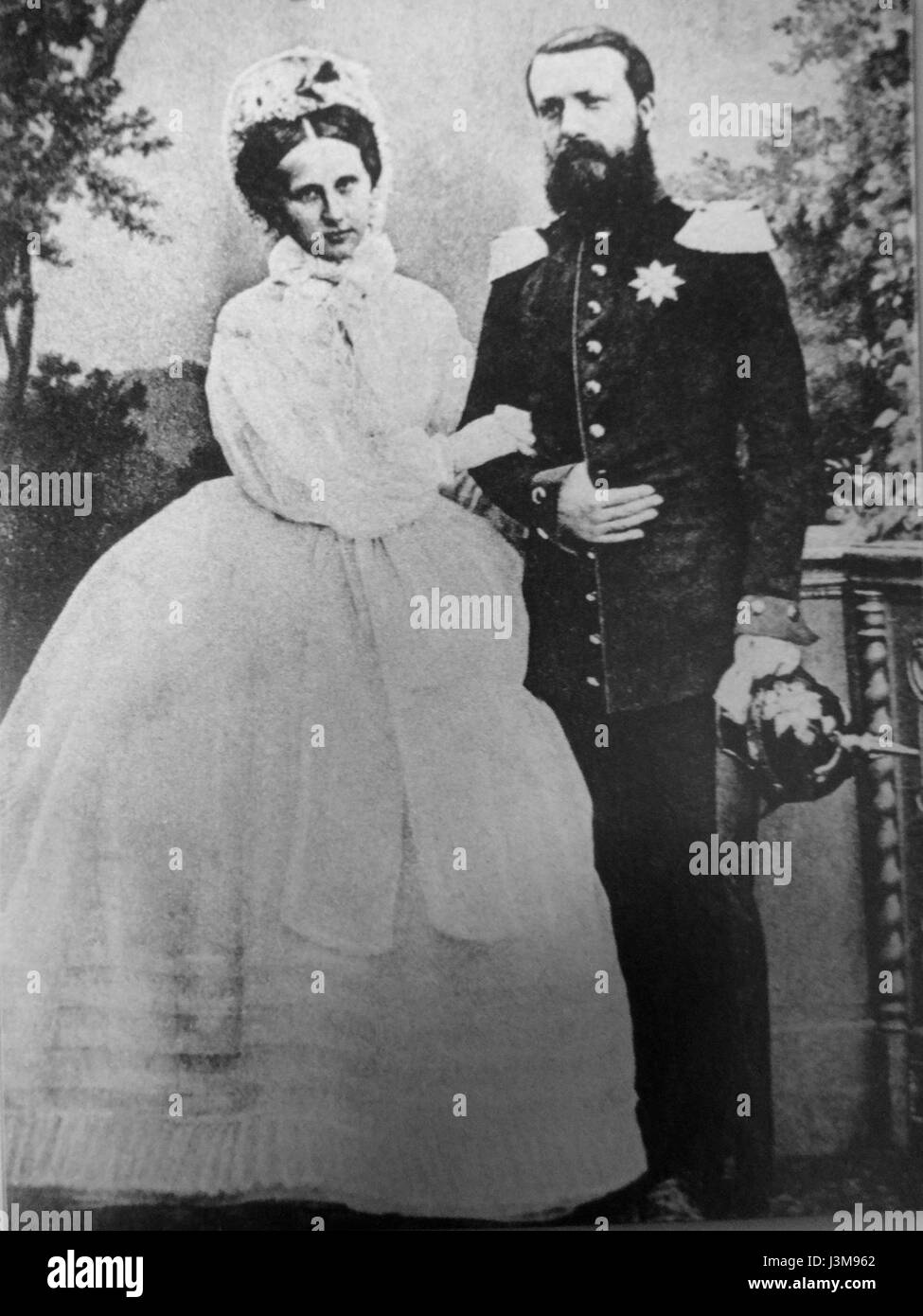 Grand Duke Friedrich I of Baden and Princess Luise of Prussia were ...