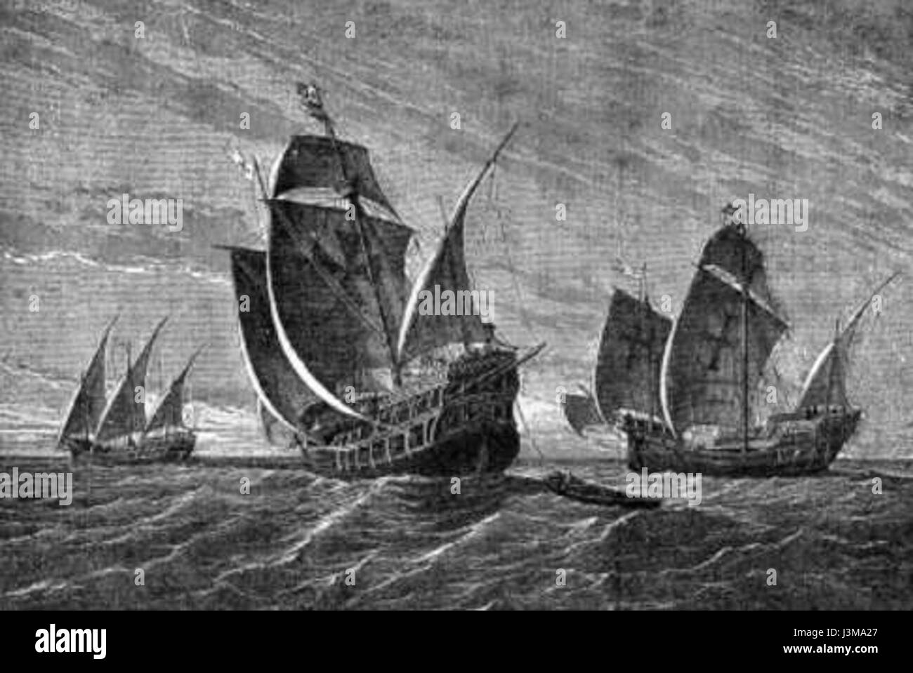 Christopher columbus ships hi-res stock photography and images - Alamy