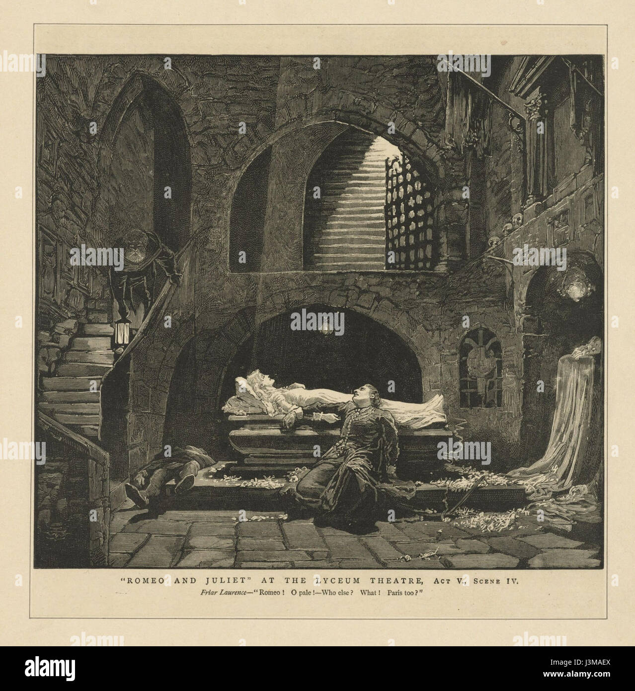 Harvard Theatre Collection Romeo and Juliet, TCS 44 Stock Photo - Alamy