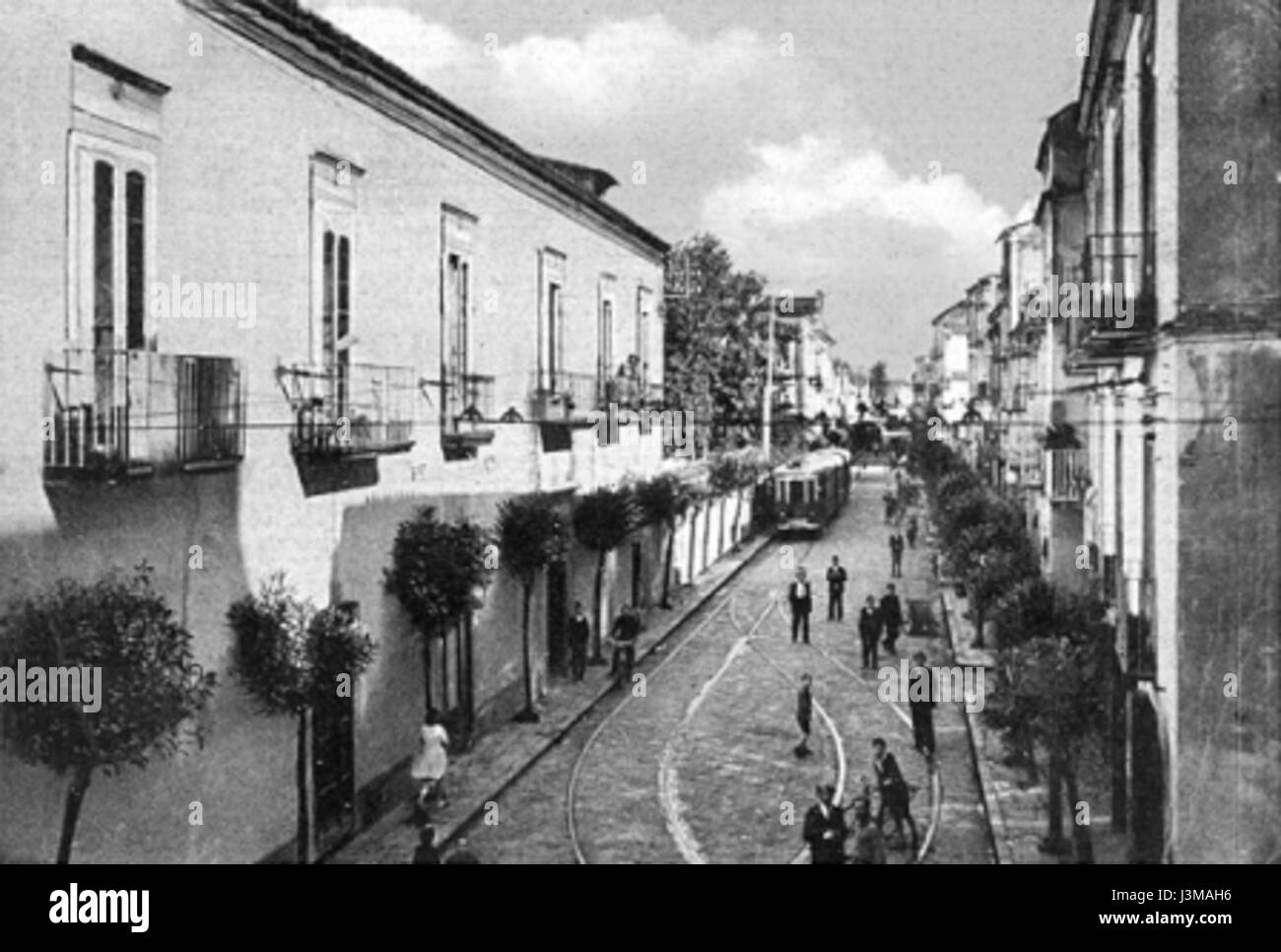 Grumo Nevano Via Roma Stock Photo - Alamy