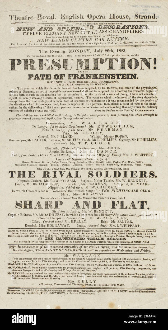 Harvard theatre collection hi-res stock photography and images - Alamy