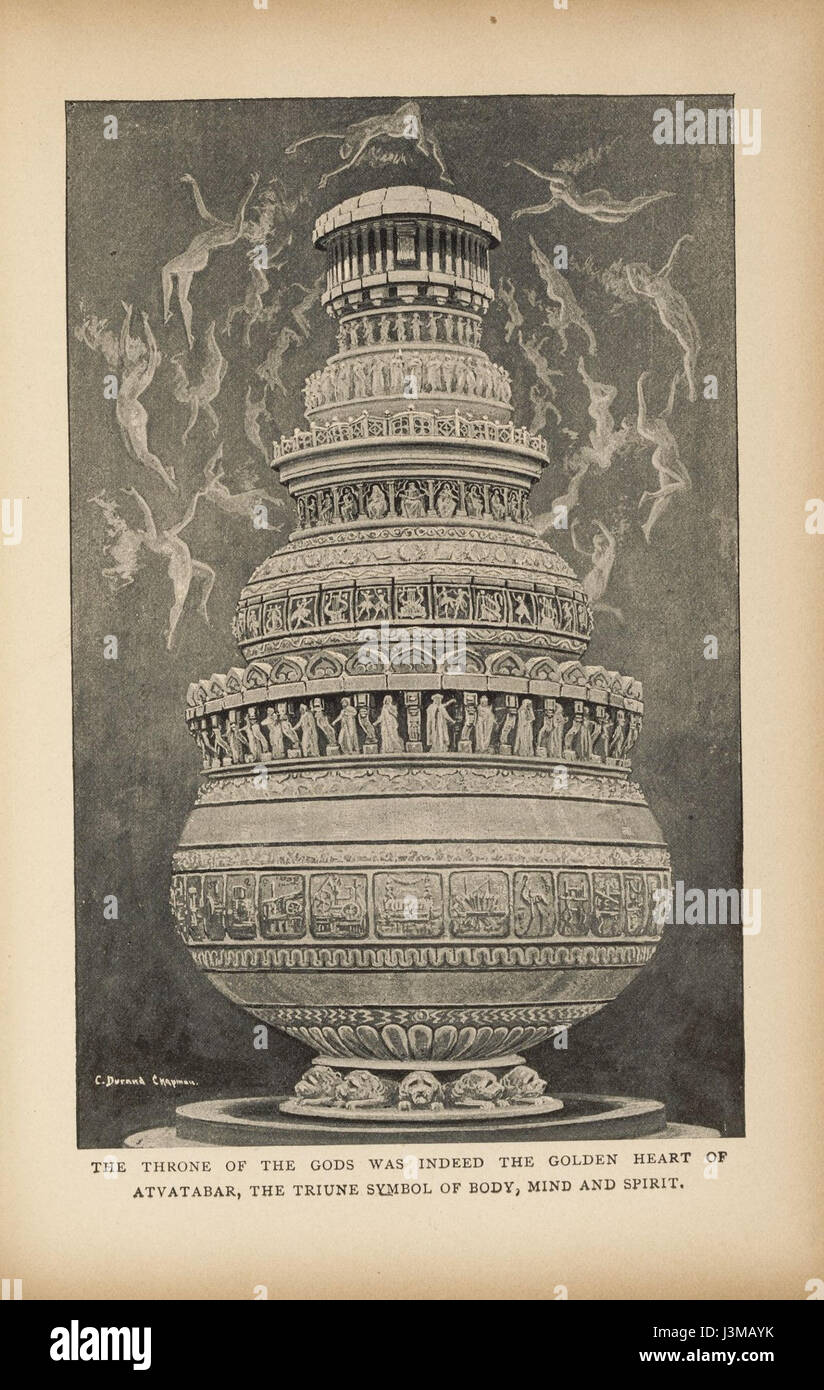 The illustration from *Goddess of Atvatabar* (SF 251) on page 97 ...