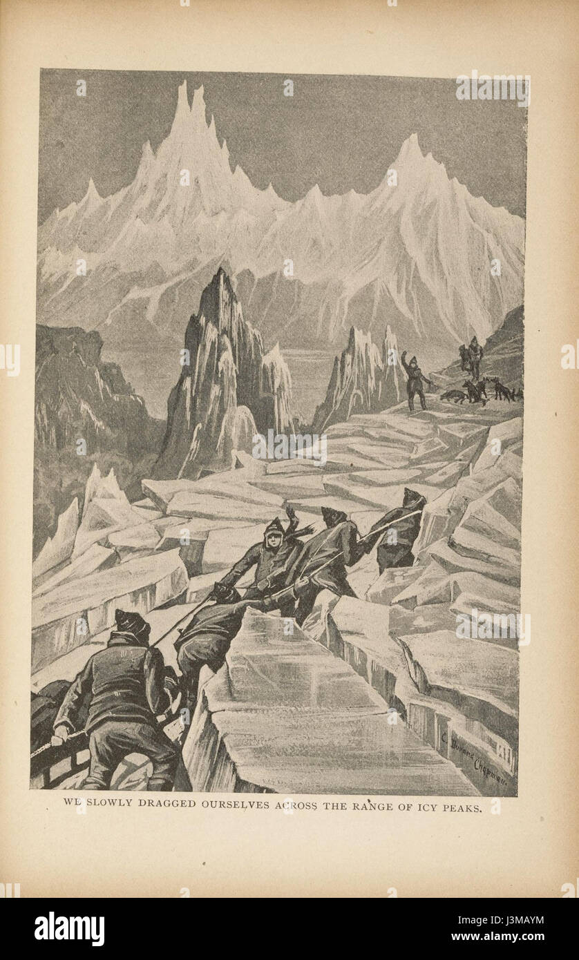 The illustration from 'Houghton SF 251 Goddess of Atvatabar' on page ...