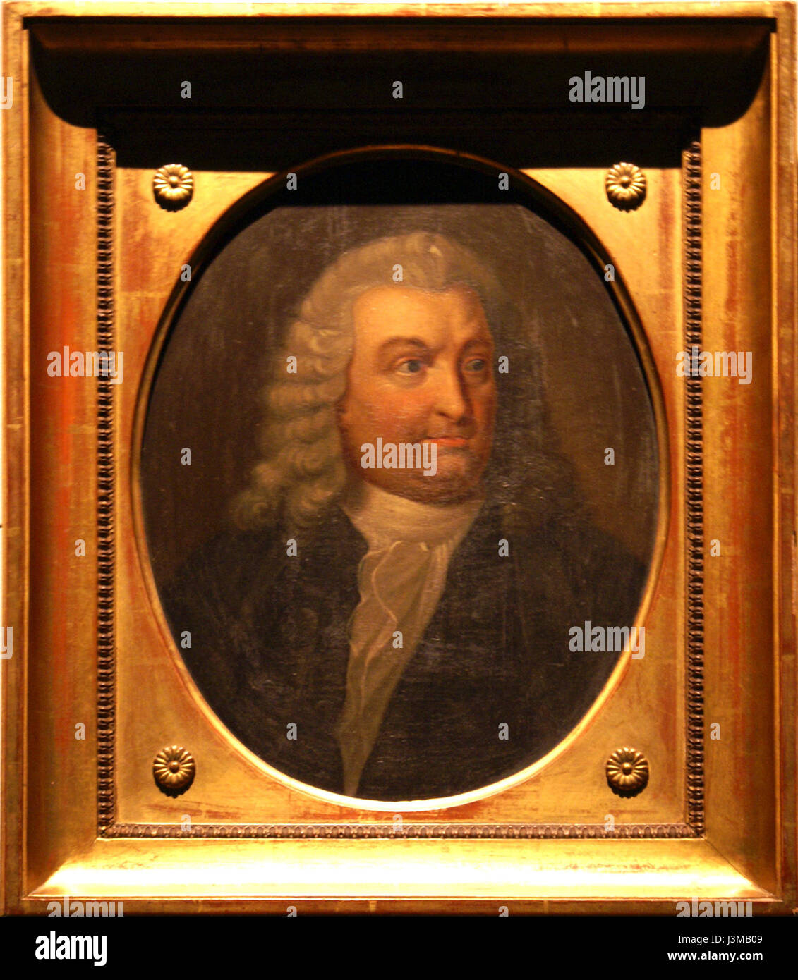 The Haller portrait is an undated painting of a historical figure ...