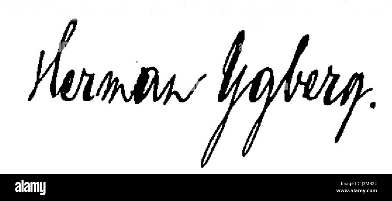 The signature of Herman Ygberg from 1890 marks a historical artifact ...