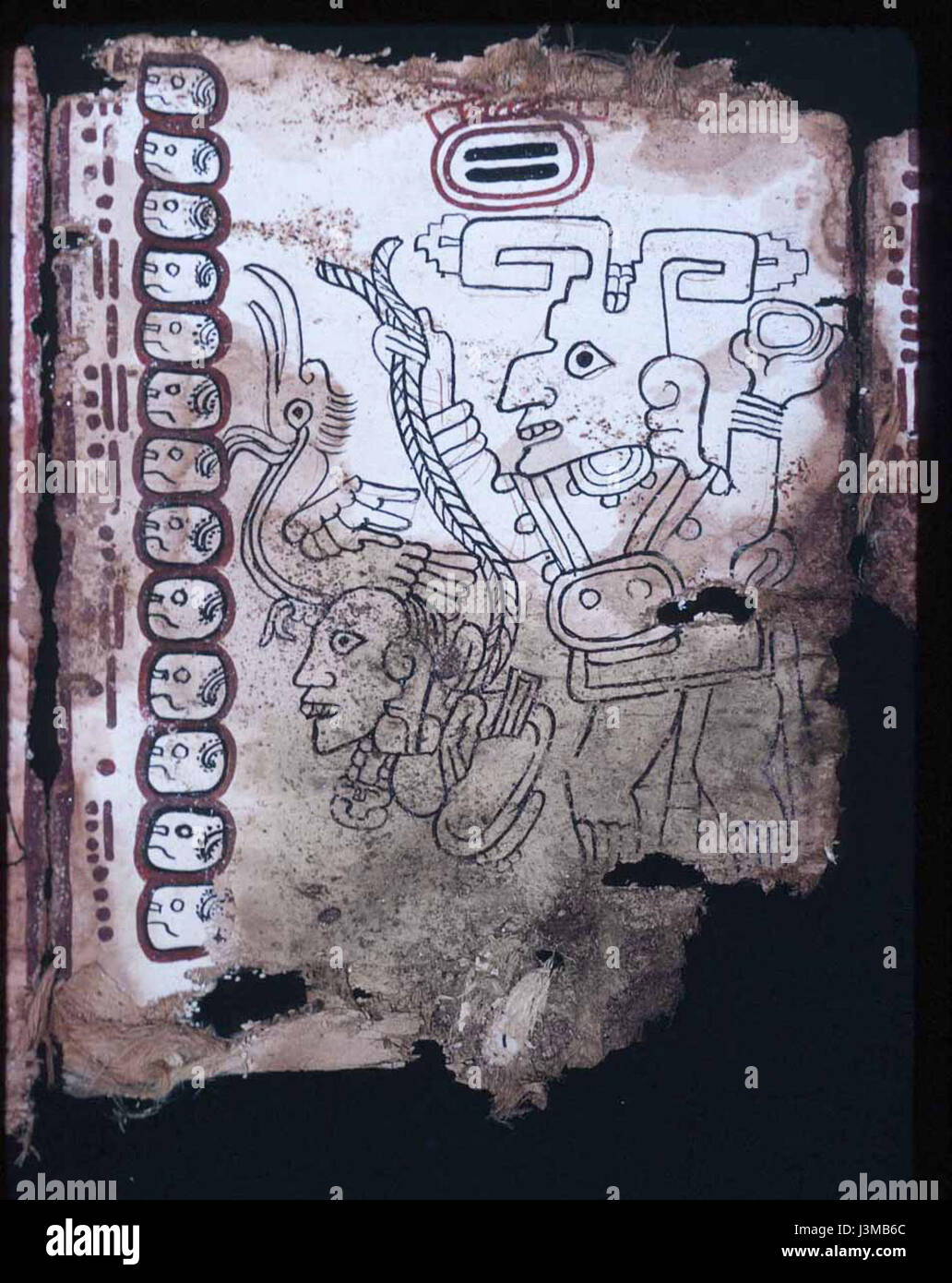 The Grolier Codex is an ancient Maya manuscript, and this reference ...