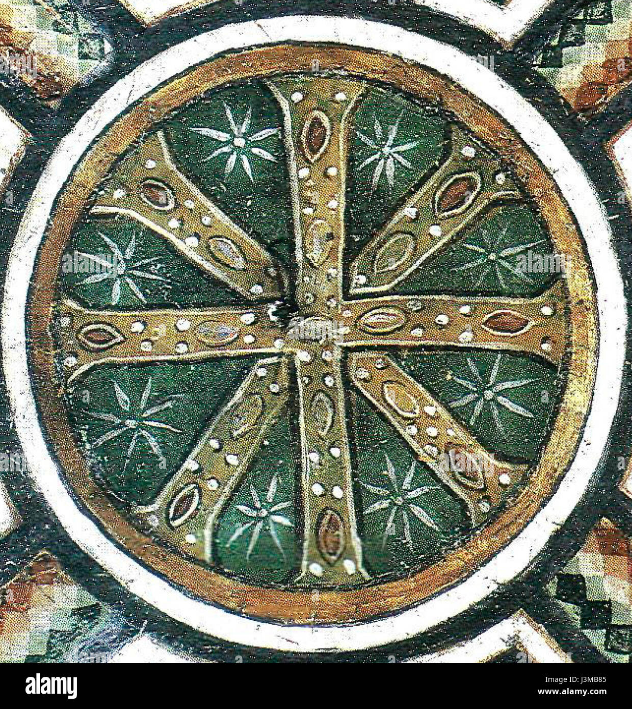 The Hosios Loukas Crypt, located in Greece, is renowned for its ...