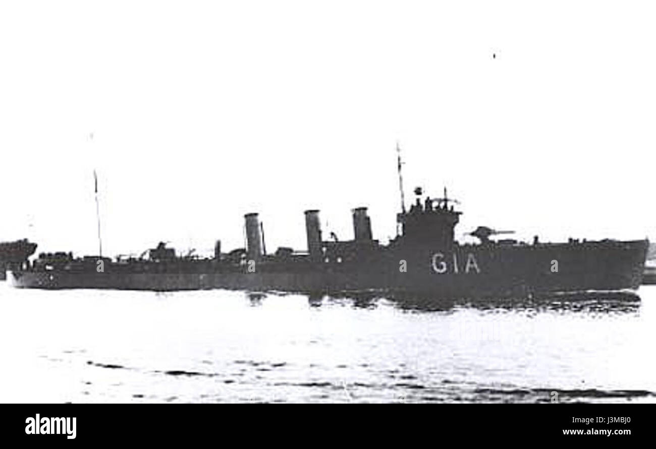 HMS SIMOOM 1916 Stock Photo - Alamy