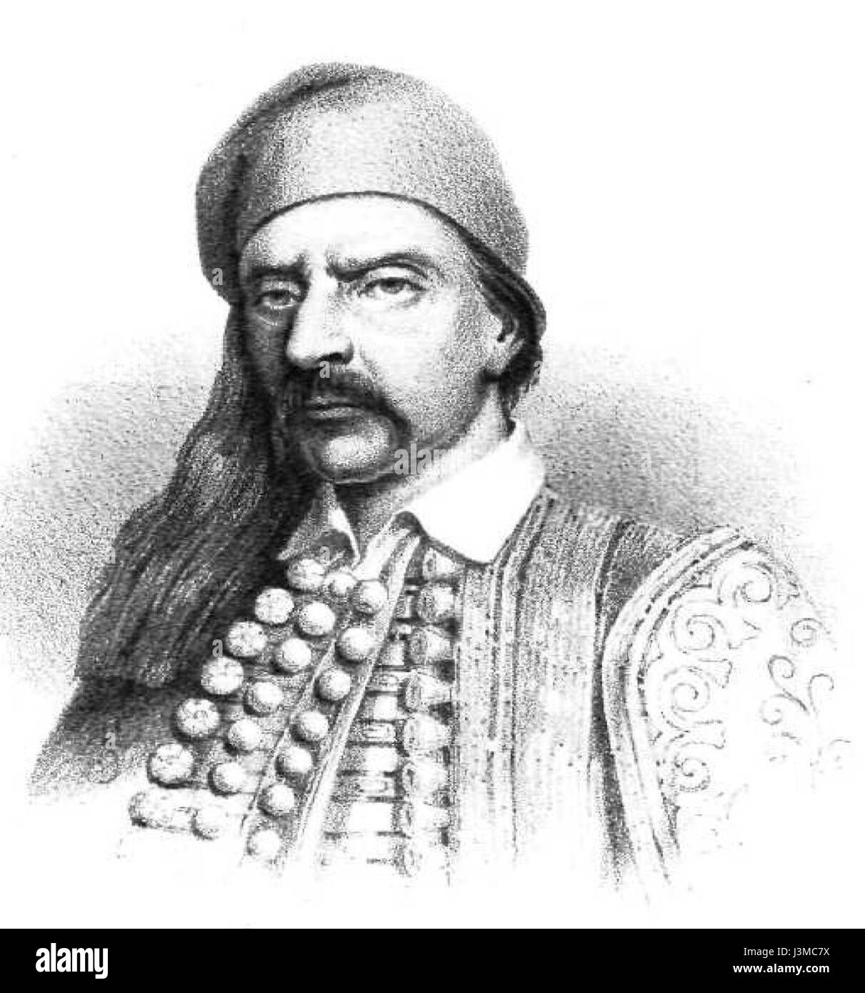 This image shows a portrait or work by Hatzi Christos, dating back to ...