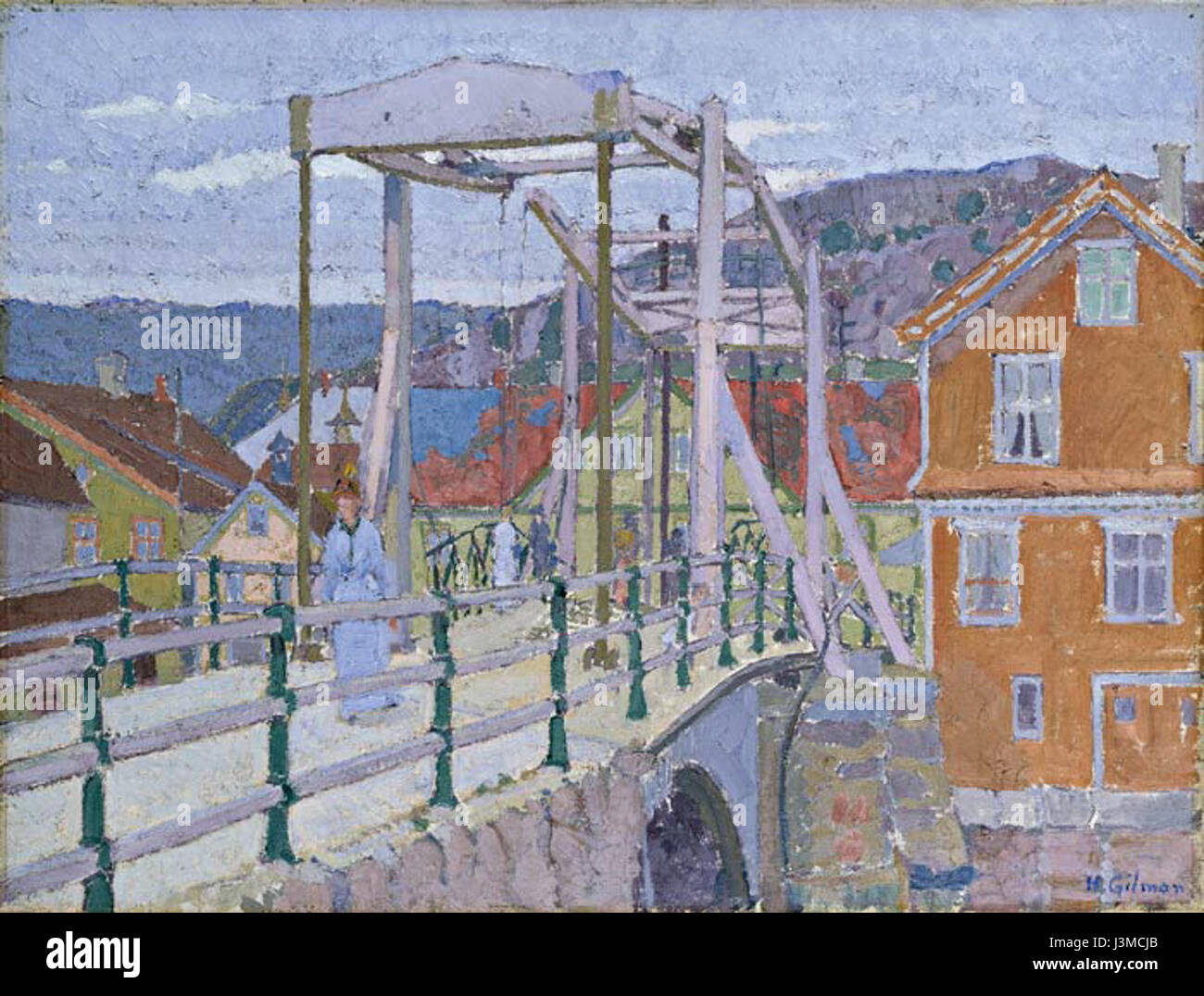 The Gilman Canal Bridge is a notable structure spanning the Gilman ...