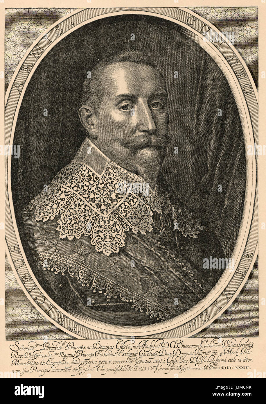 Gustav II Adolf, also known as Gustavus Adolphus, was the King of ...