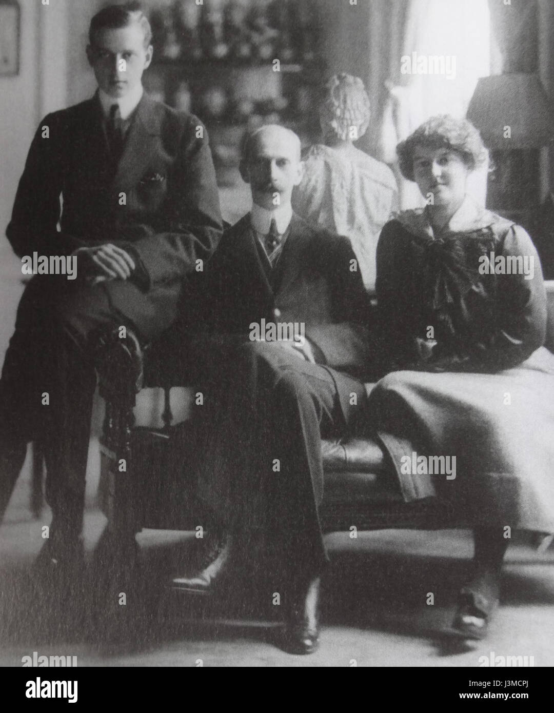 Grand Duke Dmitri Pavlovih andGrand Duchess Maria Pavlovna with their ...