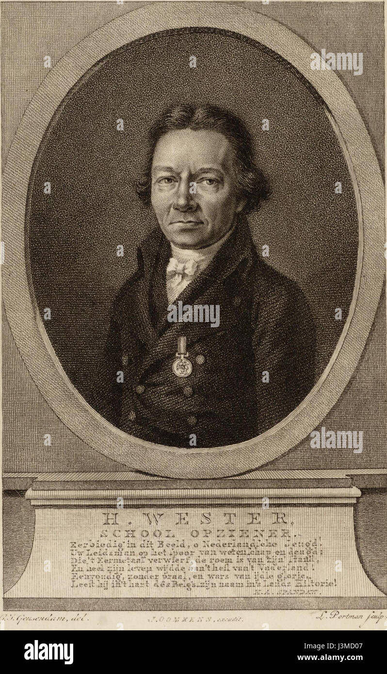 Hendrik Wester2 (1752 1821 Stock Photo - Alamy
