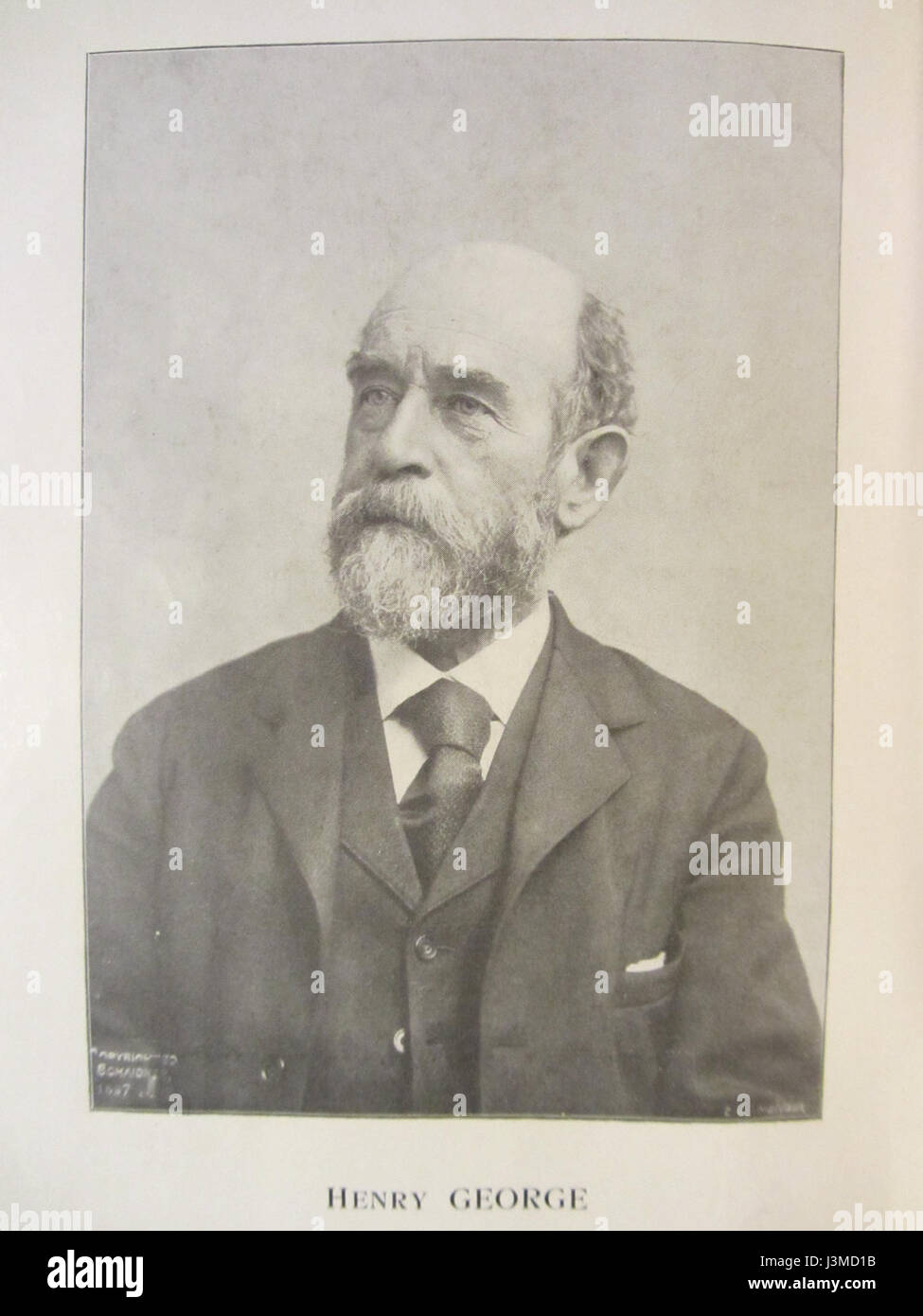 Henry George, a renowned economist, is depicted in this portrait around ...