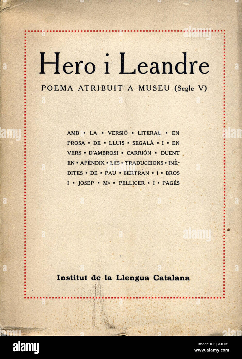 Hero and leander hi-res stock photography and images - Alamy