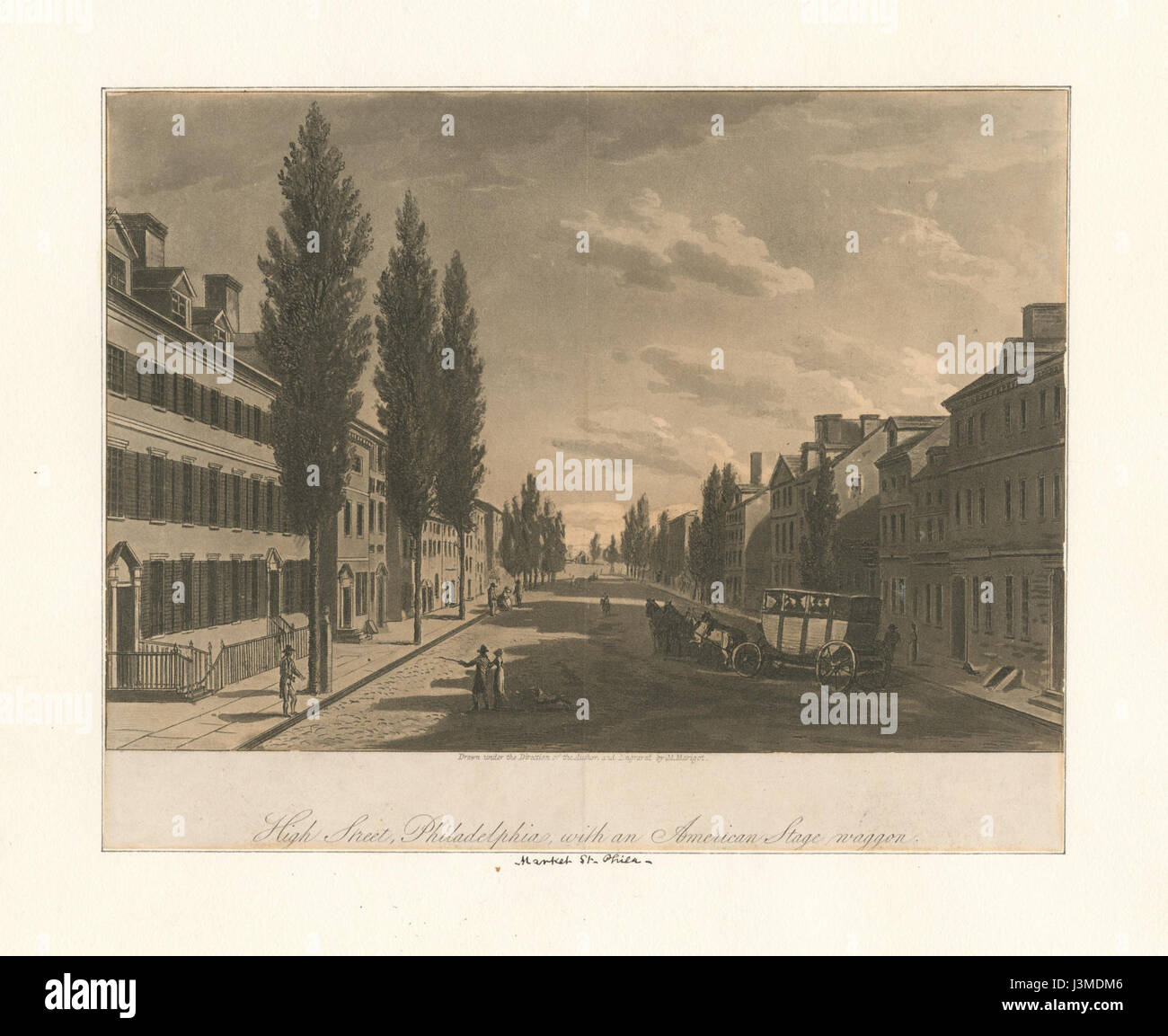 19th century city of philadelphia hi-res stock photography and images ...