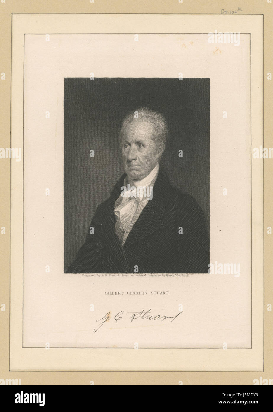 Gilbert Charles Stuart, an American portrait artist, is best known for ...