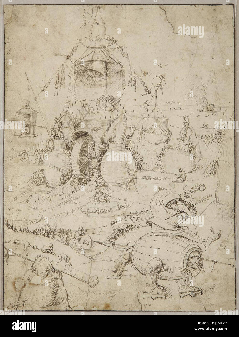 Hieronymus bosch hell painting hi-res stock photography and images - Alamy