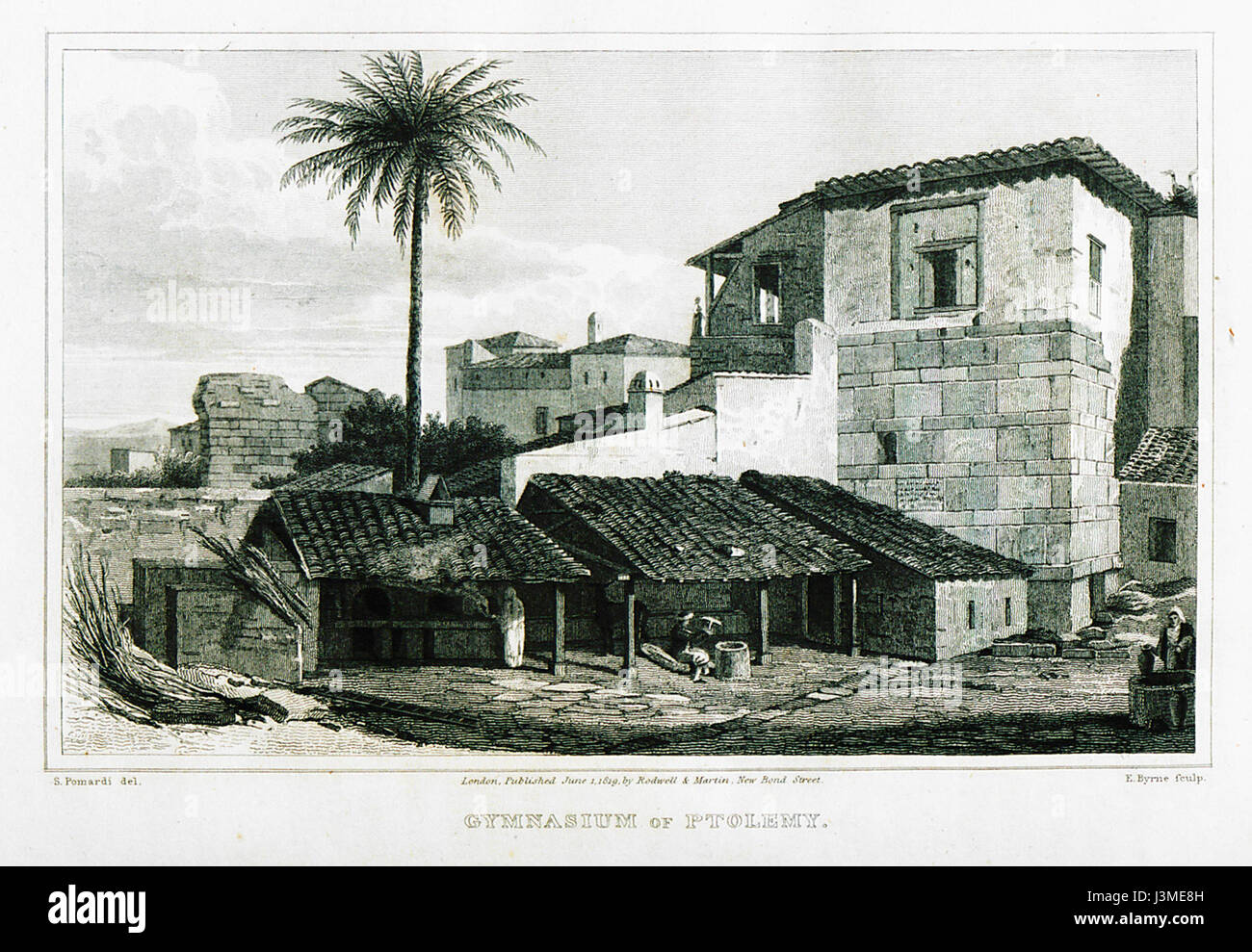 The Gymnasium of Ptolemy, described by Edward Dodwell in 1819, refers ...