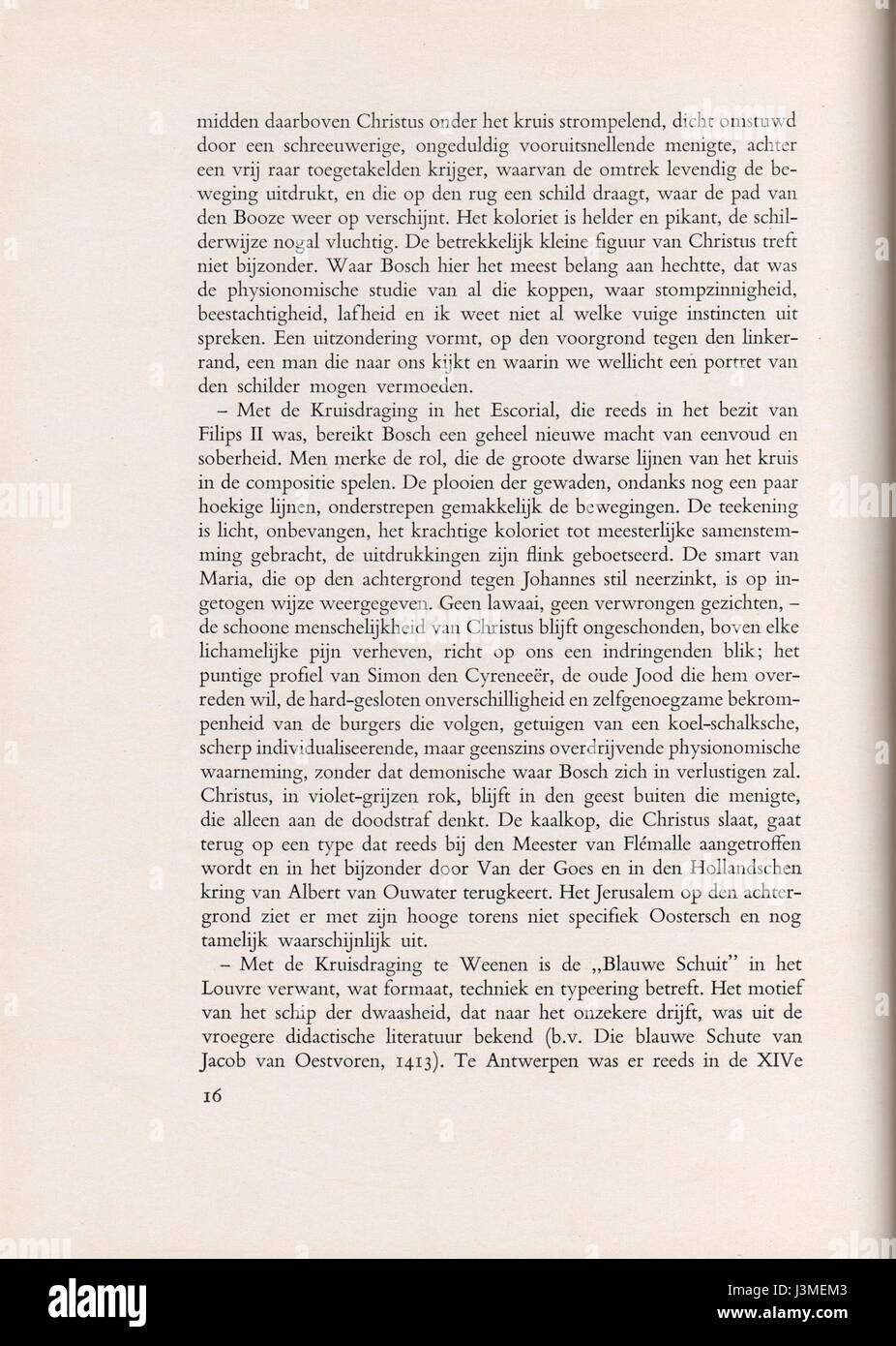 The book 'Hieronymus Bosch' by Prof. Dr. A. Vermeylen, third edition ...