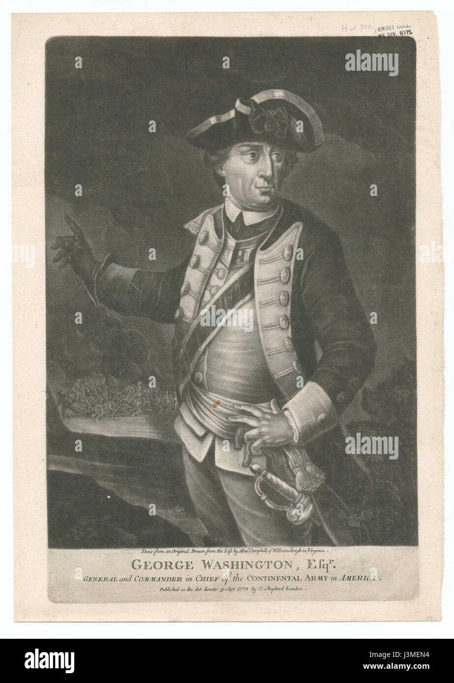 Revolutionary war portrait hi-res stock photography and images - Alamy
