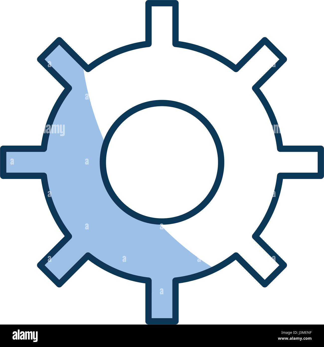 gear machine settings icon Stock Vector Image & Art - Alamy
