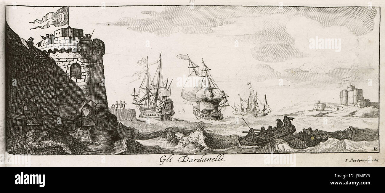 *Gli Dardanelli* is a historical work by Jacob Peeters, published in ...