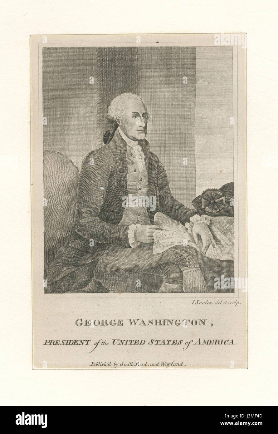 This image features George Washington, the first President of the ...