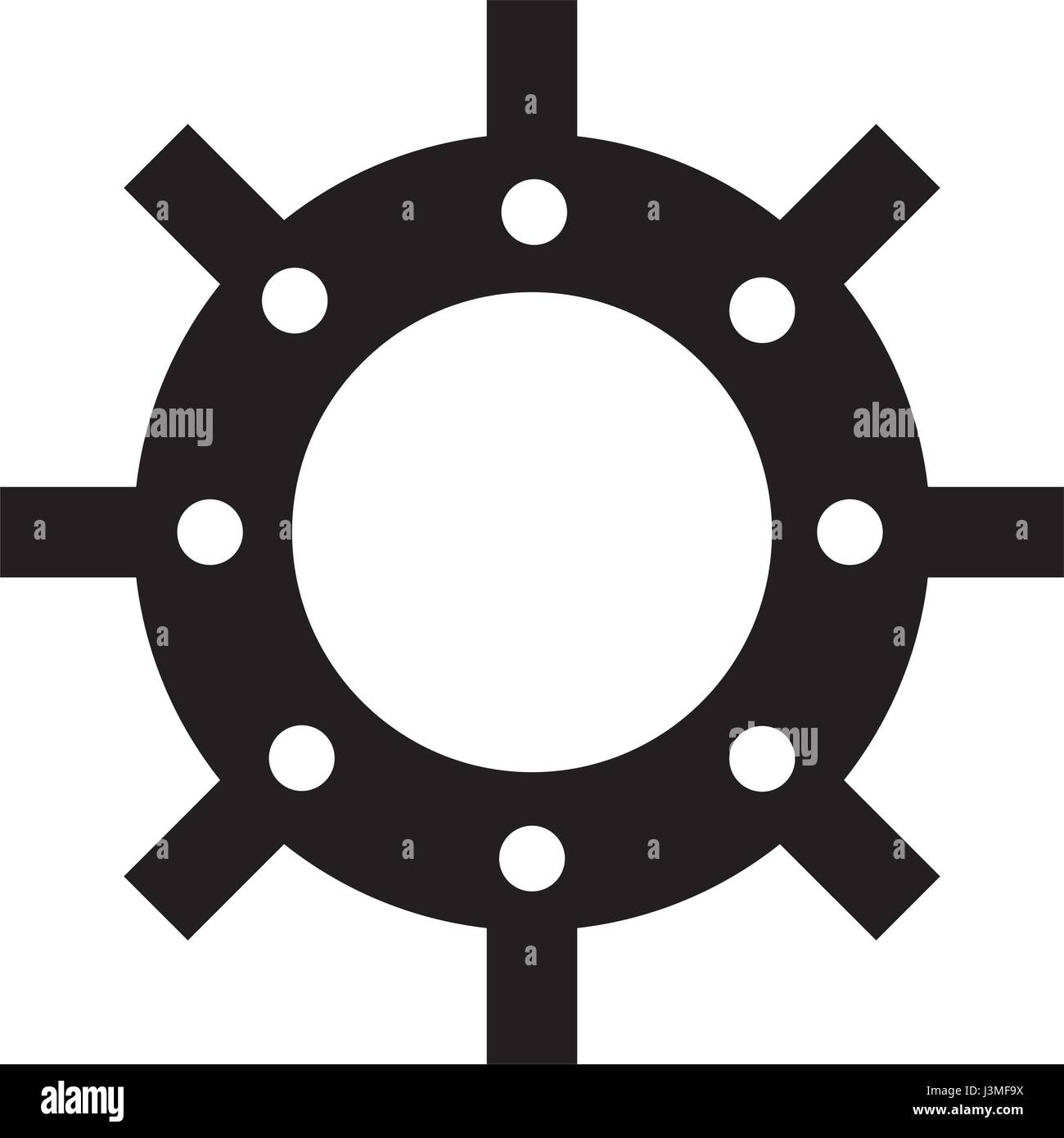 gear machine settings icon Stock Vector Image & Art - Alamy