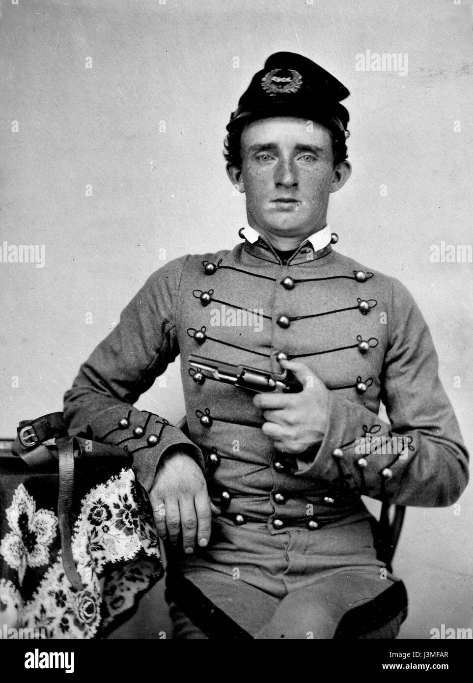 George a custer west point Stock Photo - Alamy