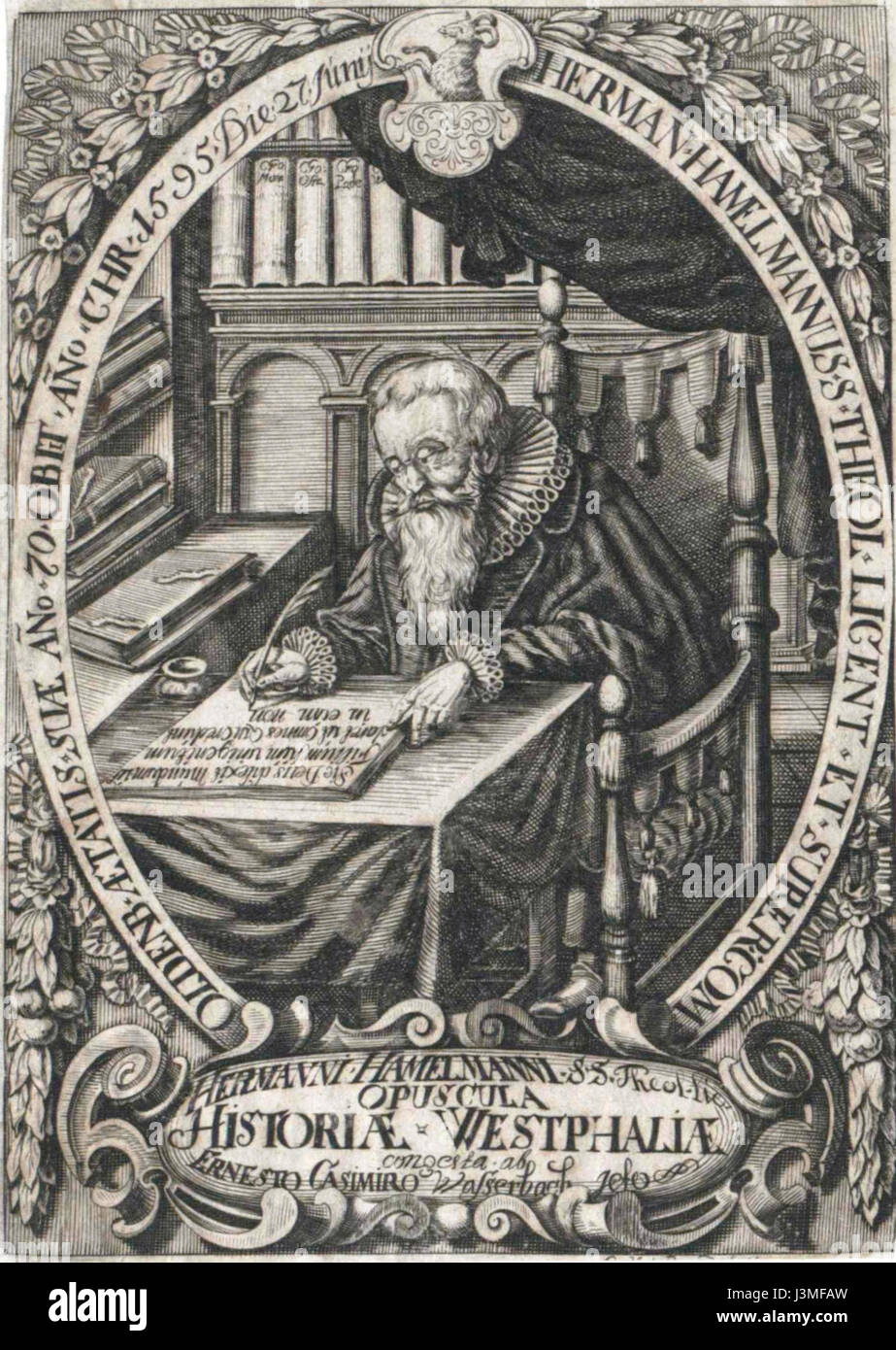 Hermann Hamelmann was a 19th-century German artist known for his ...