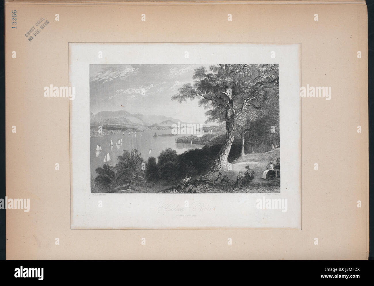 Historic map of hudson river hi-res stock photography and images - Alamy