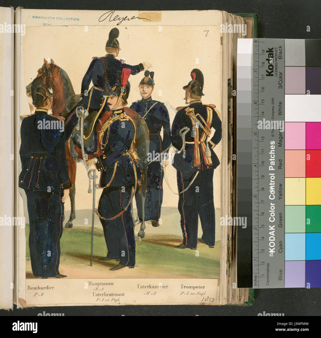 This image from 1850 captures a moment in Bavaria, Germany, offering a ...