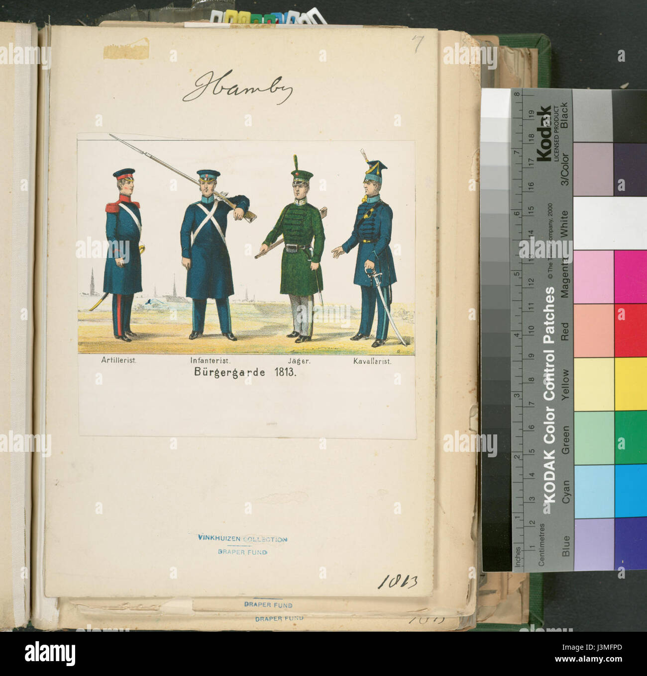 Germany. Hamburg. 1813 1840 (NYPL b14896507 1504763 Stock Photo - Alamy