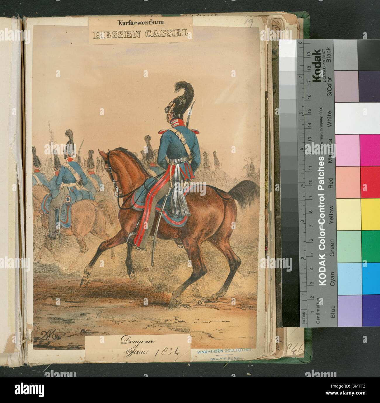 This map from 1832-1846 depicts the region of Hessen, Germany, during a ...